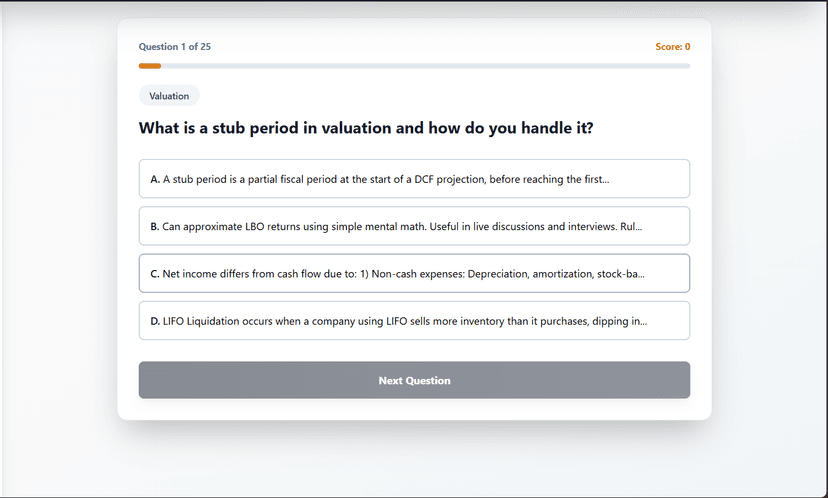 400questionsIB - Master Investment Banking Interviews